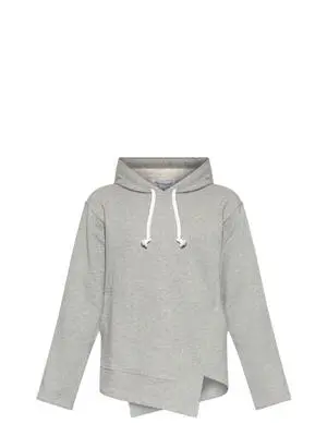 Comme Des Garçons Long-sleeved Hooded Sweatshirt - Gray