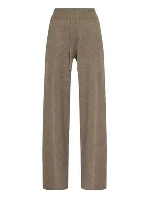 LISA YANG Sofi Drawstring Cashmere Trousers - Brown