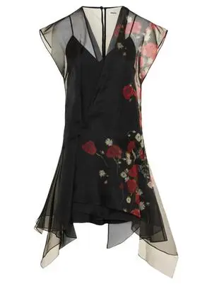Khaite Merith Dress - Black/red