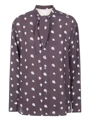 Paul Smith Strawberry Print Shirt - Brown