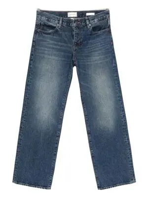 FRAME Belt Loop Straight Leg Jeans - Blue