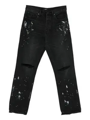 PURPLE BRAND Belt Loop Jeans - Black