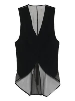 EMPORIO ARMANI Emporio Armani Sheer Back Tailored Jacket