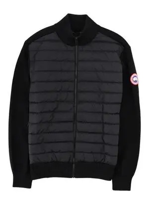 Canada Goose Canada Goose Long-Sleeved Patchwork Jacket Black