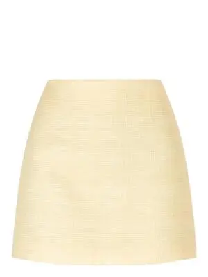 BLAZÉ MILANO Blaze Milano Cotton Blend Mini Skirt