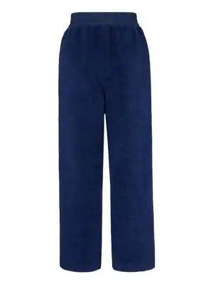 Fendi Straight Leg High Waist Track Pants - Blue