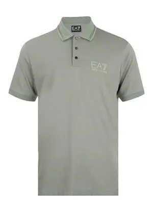 Emporio Armani Short-sleeved Polo Shirt - Gray