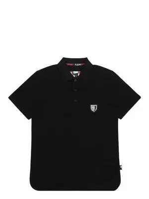Philipp Plein Logo Polo Shirt - Black