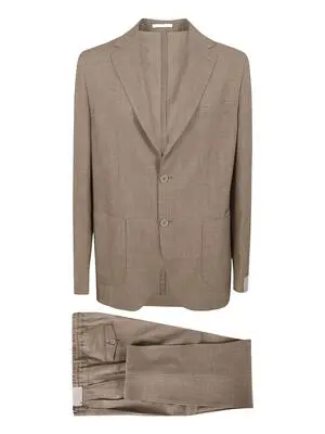 Eleventy Single-breasted Suit - Gray