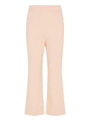 Etro Wide-leg Trousers With Pleated Details - Nude