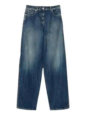 TWINSET Utility Pocket Relaxed Fit Jeans - Blue