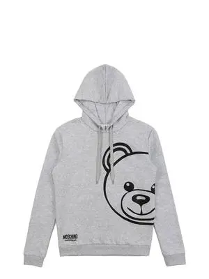 Moschino Teddy Bear Hoodie - White