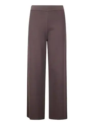 P.a.r.o.s.h Roma Wide-leg Trousers - Brown