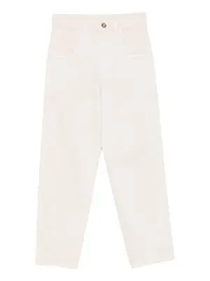 Eleventy Belt Loops Trousers - White