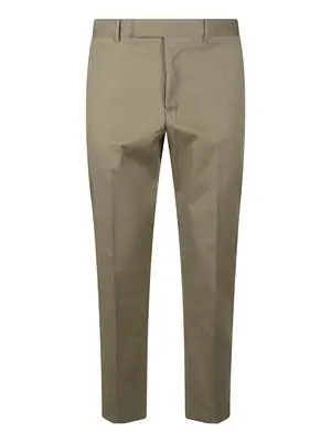 PT PANTALONI Pleated Trousers - Green