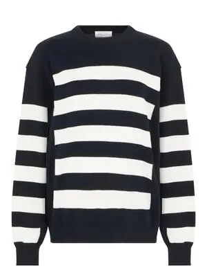 ROBERTO COLLINA Roberto Collina Striped Crew-Neck Knitted Sweater