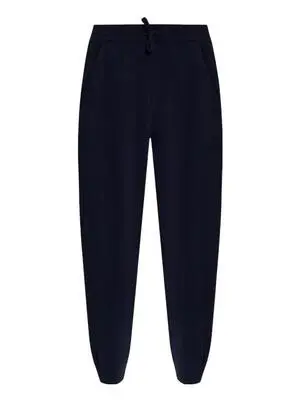 Isabel Marant Étoile Drawstring Embroidered Trousers - Black