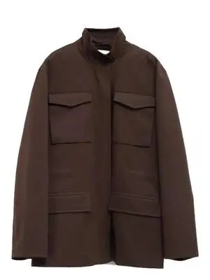 THE ROW The Row Floriana High Neck Jacket