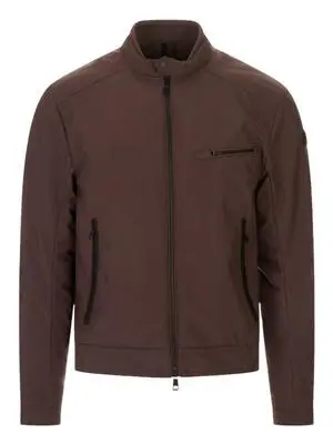 Moncler Long Sleeve Zip Up Jacket - Chalet Brown