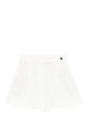 Brunello Cucinelli Brunello Cucinelli Pleated Tailored Shorts White