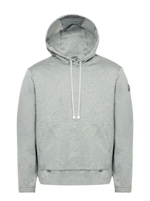 Moncler Long-sleeved Hooded Sweatshirt - Grey