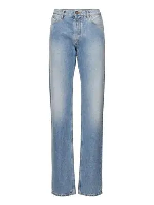 Attico Belt-loop Jeans - Blue