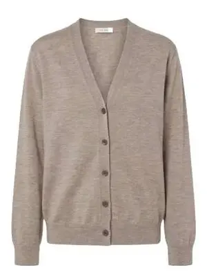 THE ROW V-neck Sweater - Nude