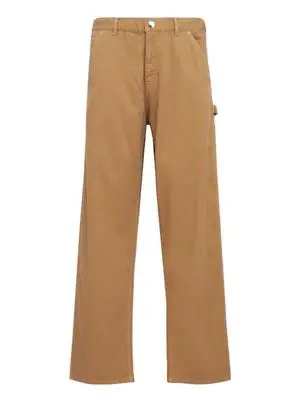 Moncler Cargo Cotton Gabardine Pants - Brown