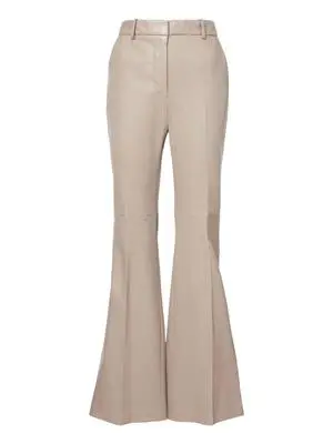JOSEPH Flared Casual Pants - Nude