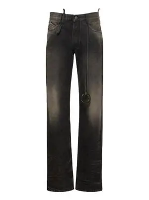 Attico Belt-loop Jeans - Black