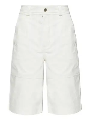 Ami Worker Bermuda Shorts - White