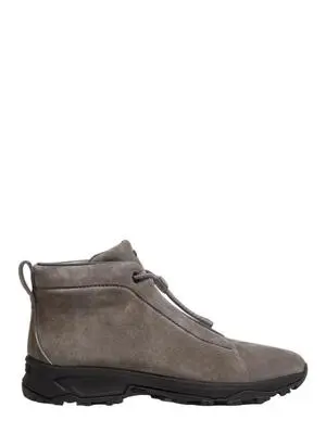 Zegna Zegna Triple Stitch Vetta Sneakers Gray