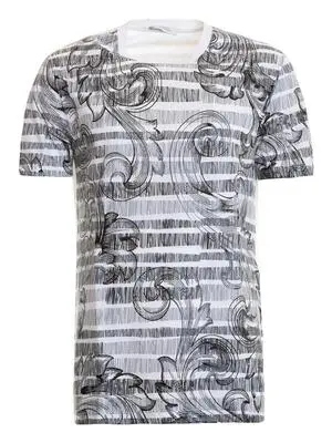 VERSACE Logo Printed T-shirt