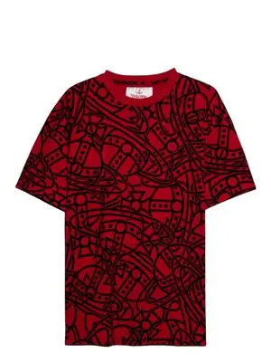 VIVIENNE WESTWOOD Vivienne Westwood Orb Print Short Sleeve T-Shirt