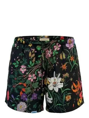 Gucci All-over Print Shorts - Black