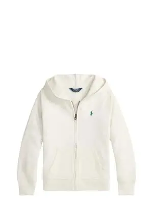 Polo Ralph Lauren Zip-up Cotton Hoodie - White