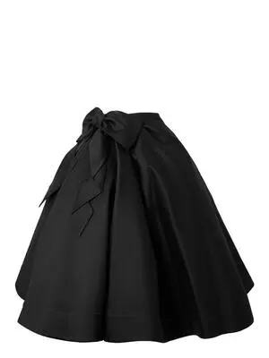 SHUSHU/TONG SHUSHU TONG Bow Midi Skirt