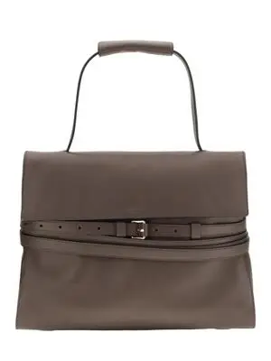 Moschino Flap Shoulder Bag - Brown