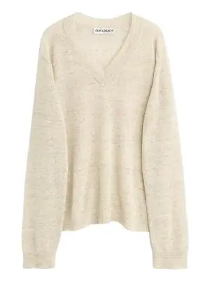 Our Legacy Our Legacy Rue V-Neck Knitted Jumper No