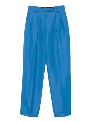 Versace Pleated Trousers - Blue