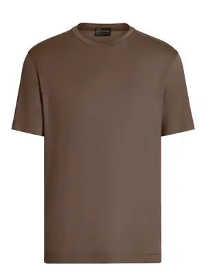 Zegna Vellus Aureum T-shirt - Brown
