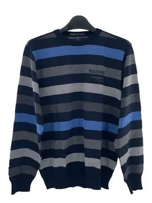 PAUL  SHARK Paul & Shark Striped Crewneck Sweater - Black