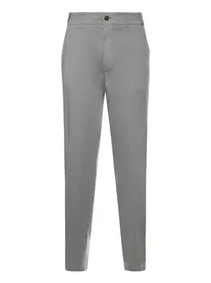 Eleventy Stretch Waistband Pants - Gray