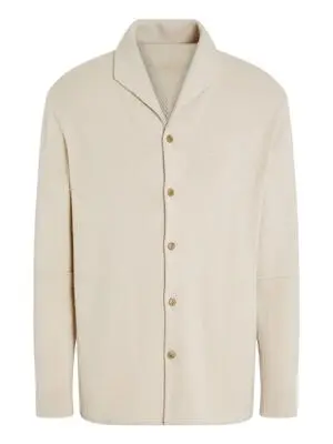 Zegna Oasi Buttoned Cardigan - Light Beige