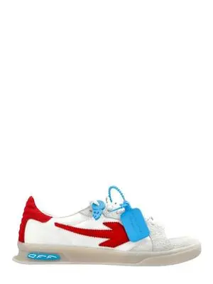 Off-White Off-White Slim Lace-Up Sneakers Red