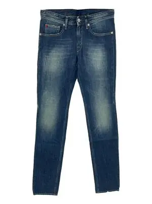 Moschino Five-pocket Denim Trousers - Blue