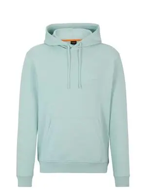 Hugo Boss Long-sleeved Hooded Sweatshirt - Light Blue