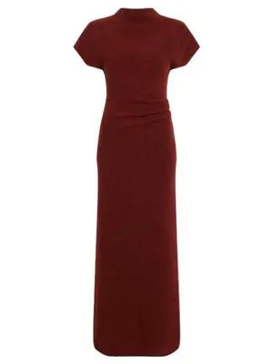 Proenza Schouler Abie Knitted Maxi Dress - Red