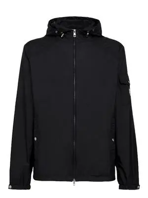 Moncler Hooded Rain Jacket - Black