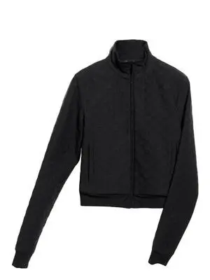 GUCCI Gucci GG Jersey Jacquard Zip-Up Jacket